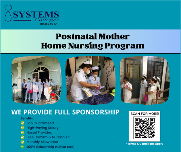 Postnatal Mother Home Nursing Programme | i-Systems Group of Colleges